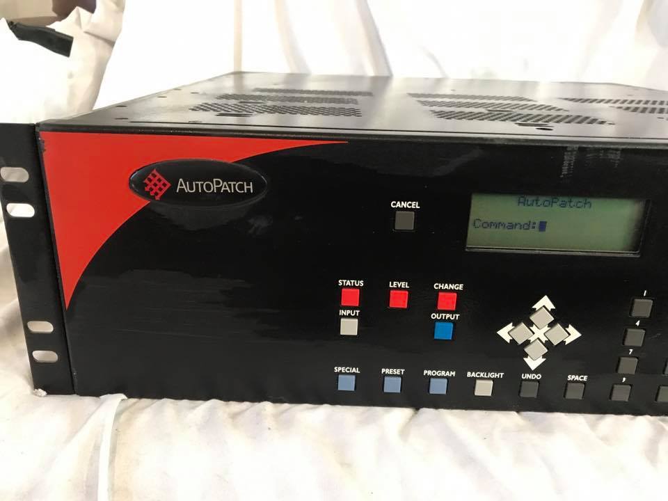 AutoPatch 3RU Modula Series Local Control Panel Module | eBay