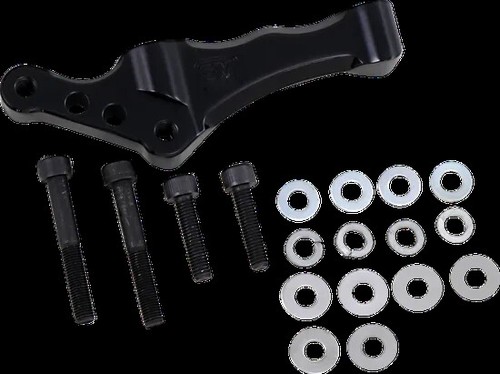 SM Left Black 13 Radial Fr Brake Caliper Mount Softail Standard 107 20 ...