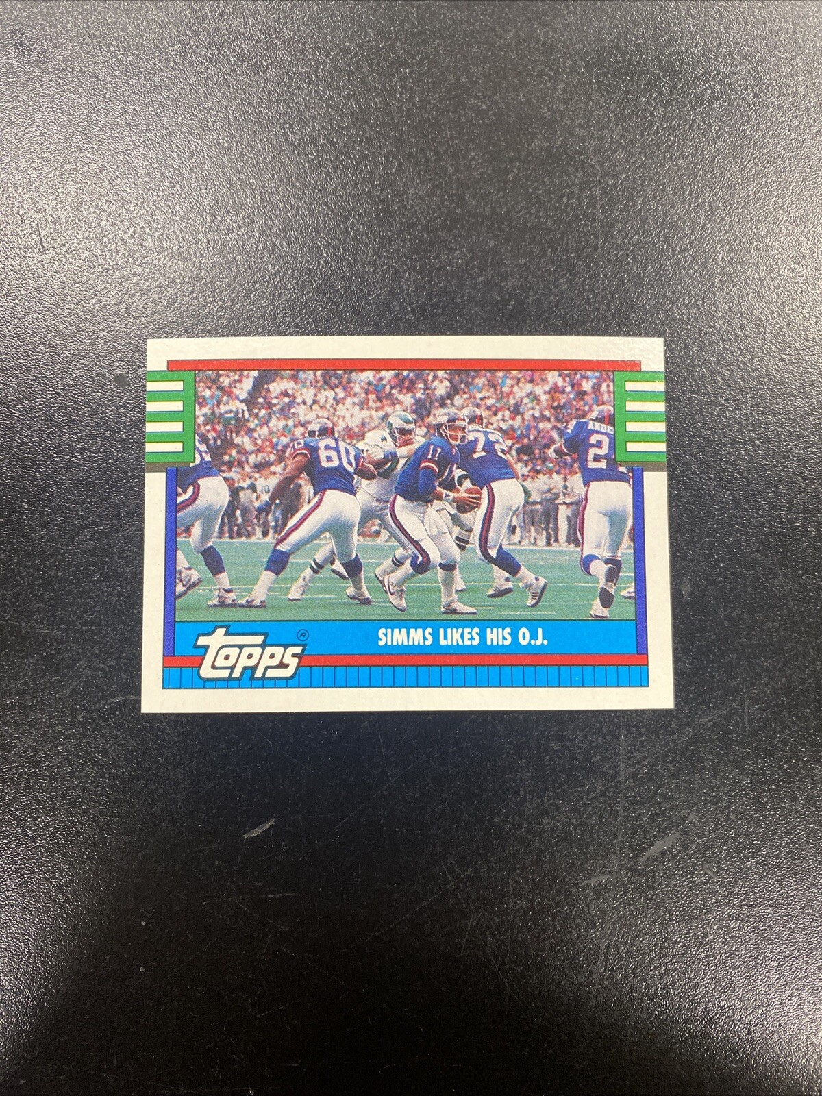 NEW YORK GIANTS 1990 TOPPS FOOTBALL Card # 516 C0637 | eBay