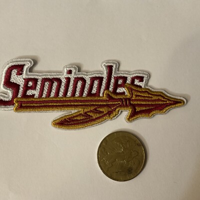(2) FSU Florida State University Vintage Embroidered Iron on Patches 4 ...