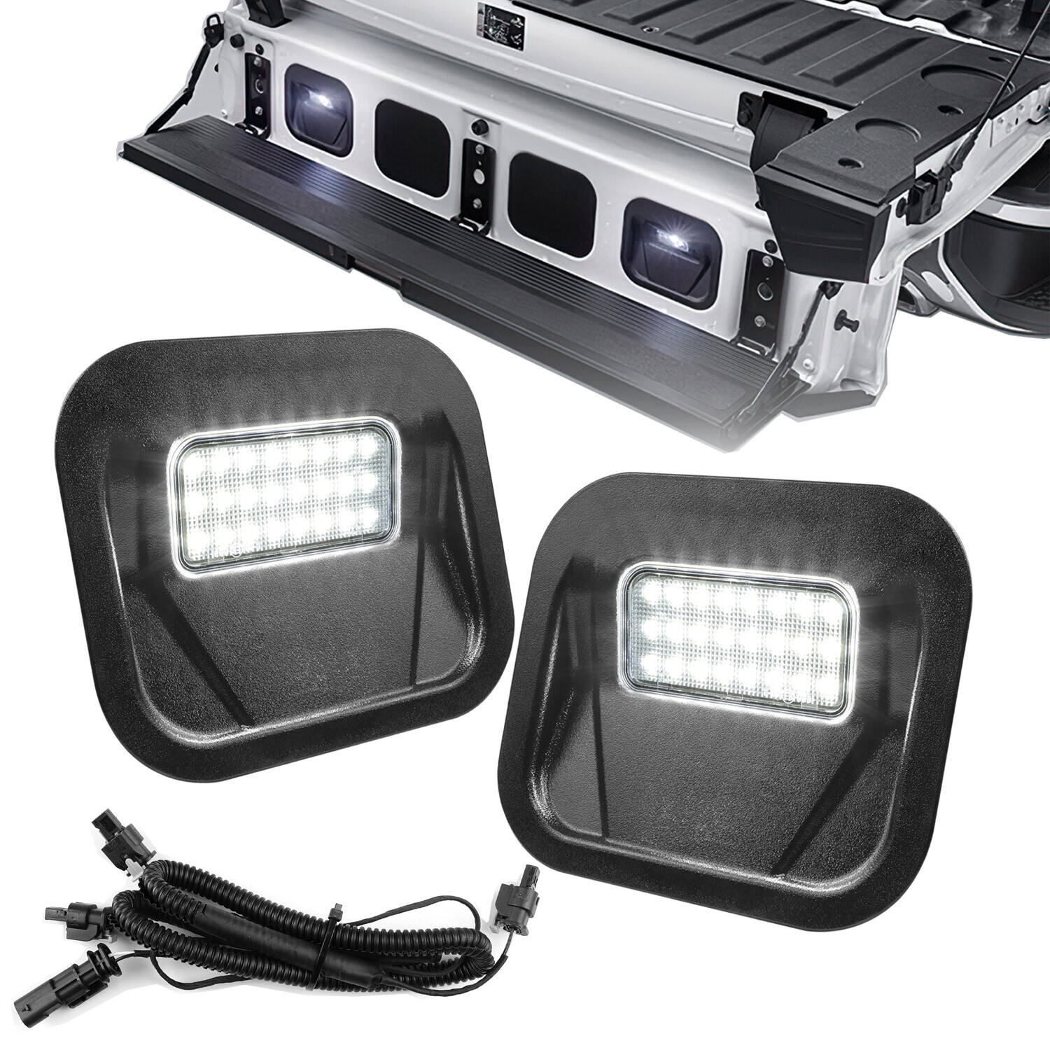 For 2019-2025 GMC Sierra 1500 2500 GM MultiPro Tailgate Step Light Kit ...
