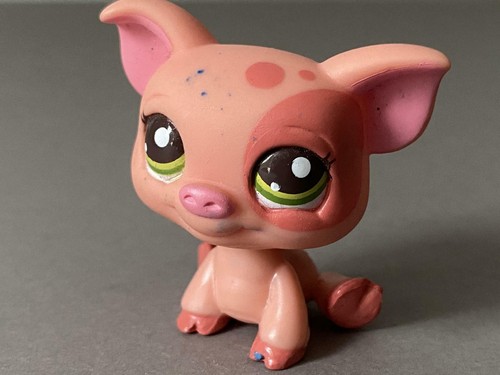 LITTLEST PET SHOP #2672 Pig pink Schwein rosa LPS HASBRO | eBay