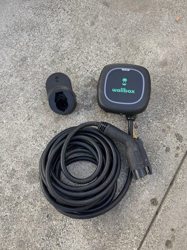 Wallbox Pulsar Plus 40A 240V (Level 2) | 9.6kW | 25' EV Charger J1772 ...