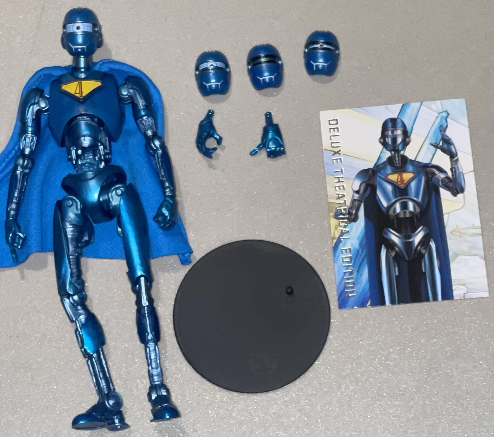 Robot 7" Superman Deluxe Theatrical McFarlane Red Platinum Edition DC Multiverse | eBay