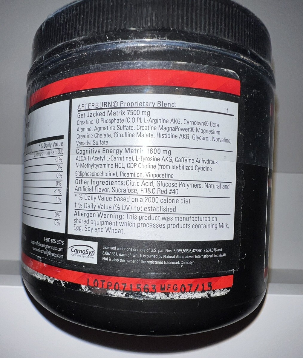 Mike Chang Afterburn Fuel