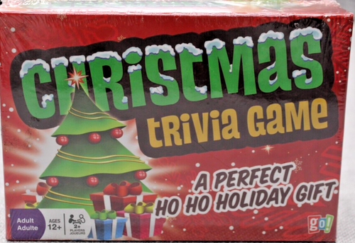 Christmas Trivia Game A Perfect Ho Ho Holiday Gift by Go Games New ...