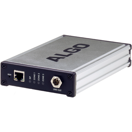 Algo 8373 Zone SIP to Analog IP Paging Adapter with (3) Zone Control ...