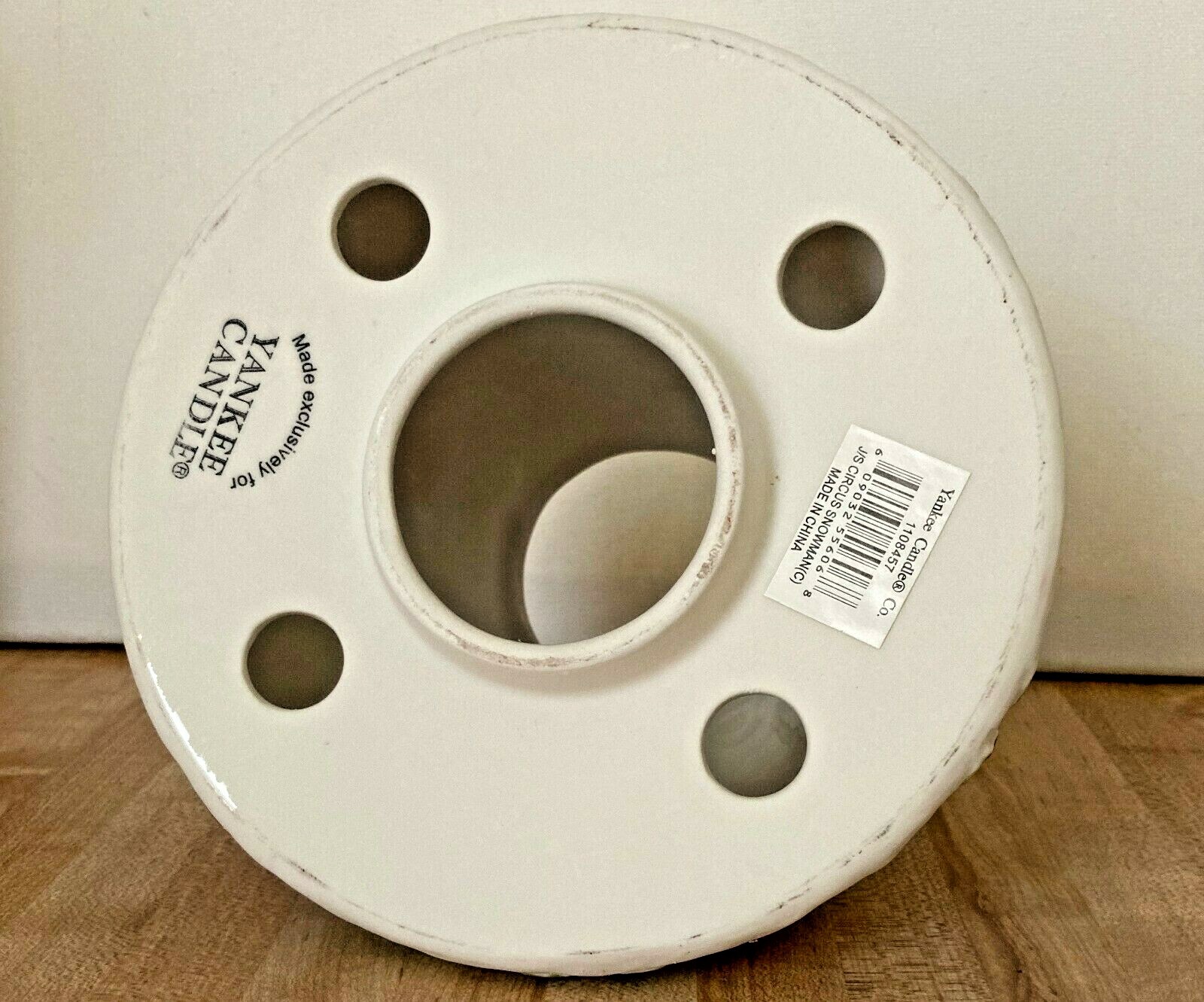 Yankee Candle Christmas CIRCUS SNOWMAN Large Jar Shade Topper NEW | eBay