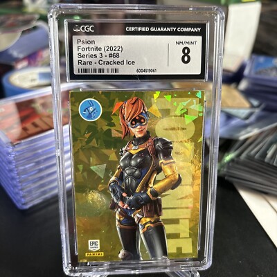2021 Fortnite Series 3 Cracked Ice Psion #68 CGC 8 (like PSA) | eBay