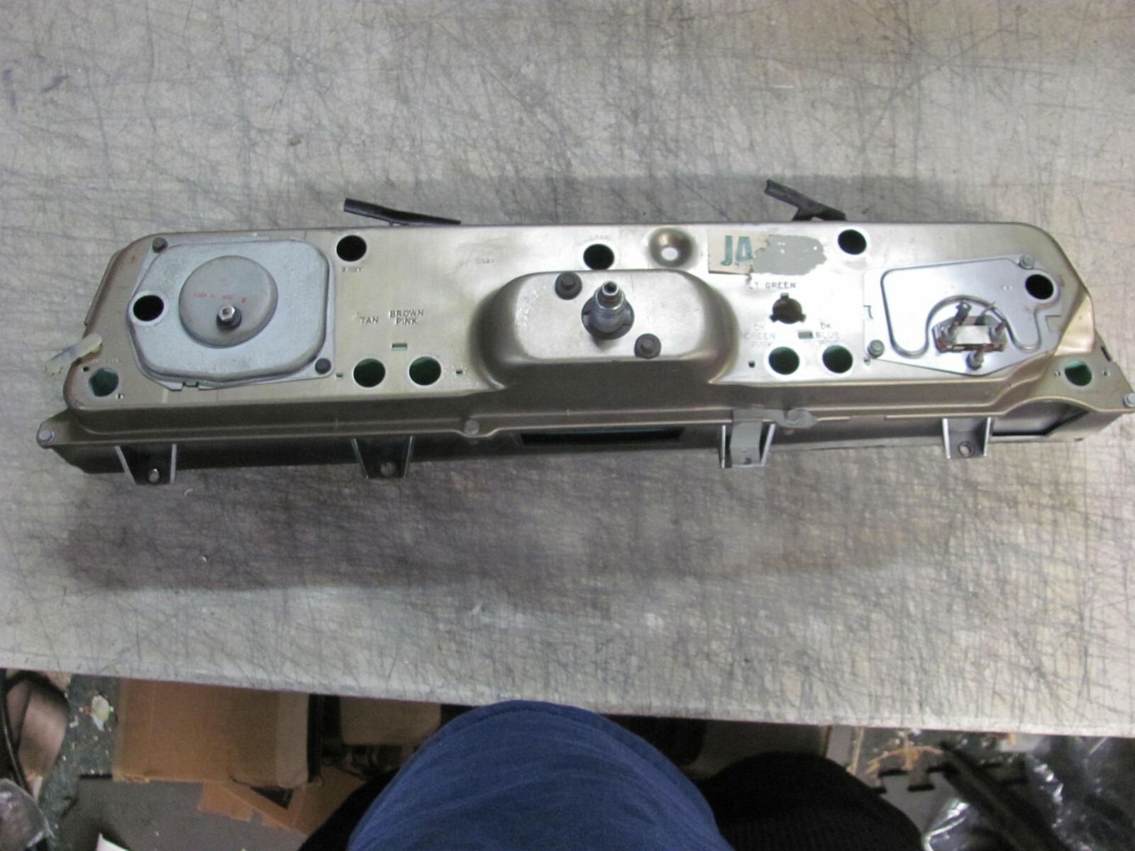 66 67 Chevelle El Camino SS Gauge Instrument Dash Cluster W/ Clock ...