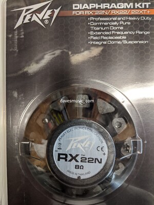 Peavey RX22N Rx22 Diaphragm Kit | eBay