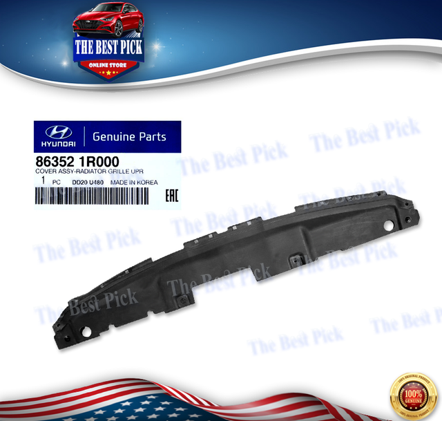 Hyundai OEM Front Bumper Radiator-sight Shield Splash Cover Panel ...