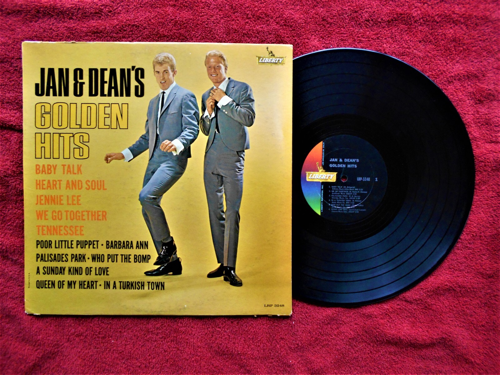 JAN & DEAN GOLDEN HITS MONO LP SURF | eBay