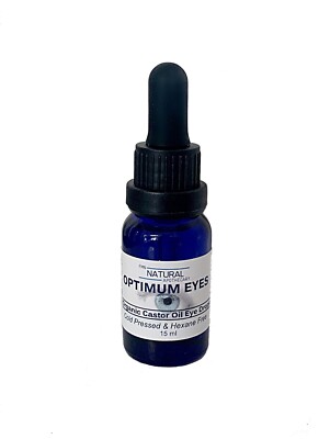 FMN Natural Apothecary Organic Castor Oil Eye Drops | eBay