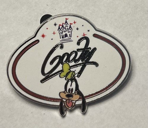 Hong Kong Disneyland - Nametag Badge Pin - Goofy | eBay