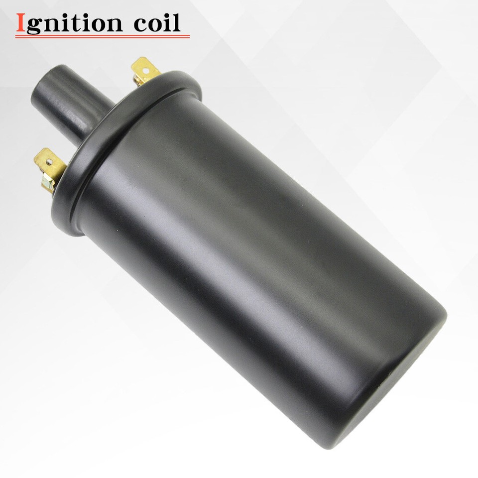 New Ignition Coil With Internal Resistor 3 Ohm 12V Universal 35k ...