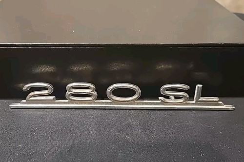 Mercedes-Benz Model Emblem - Type Designation - 280 SL - W113 | eBay