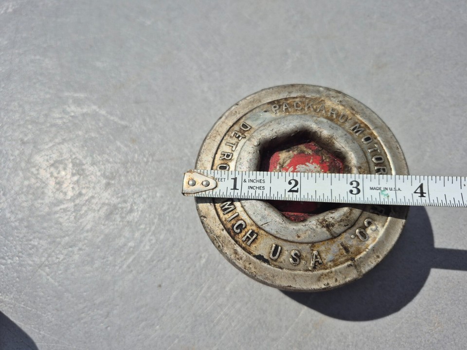 1920'S Packard Motor Car Co. Threaded Grease Cap Hub Cap Cover | eBay