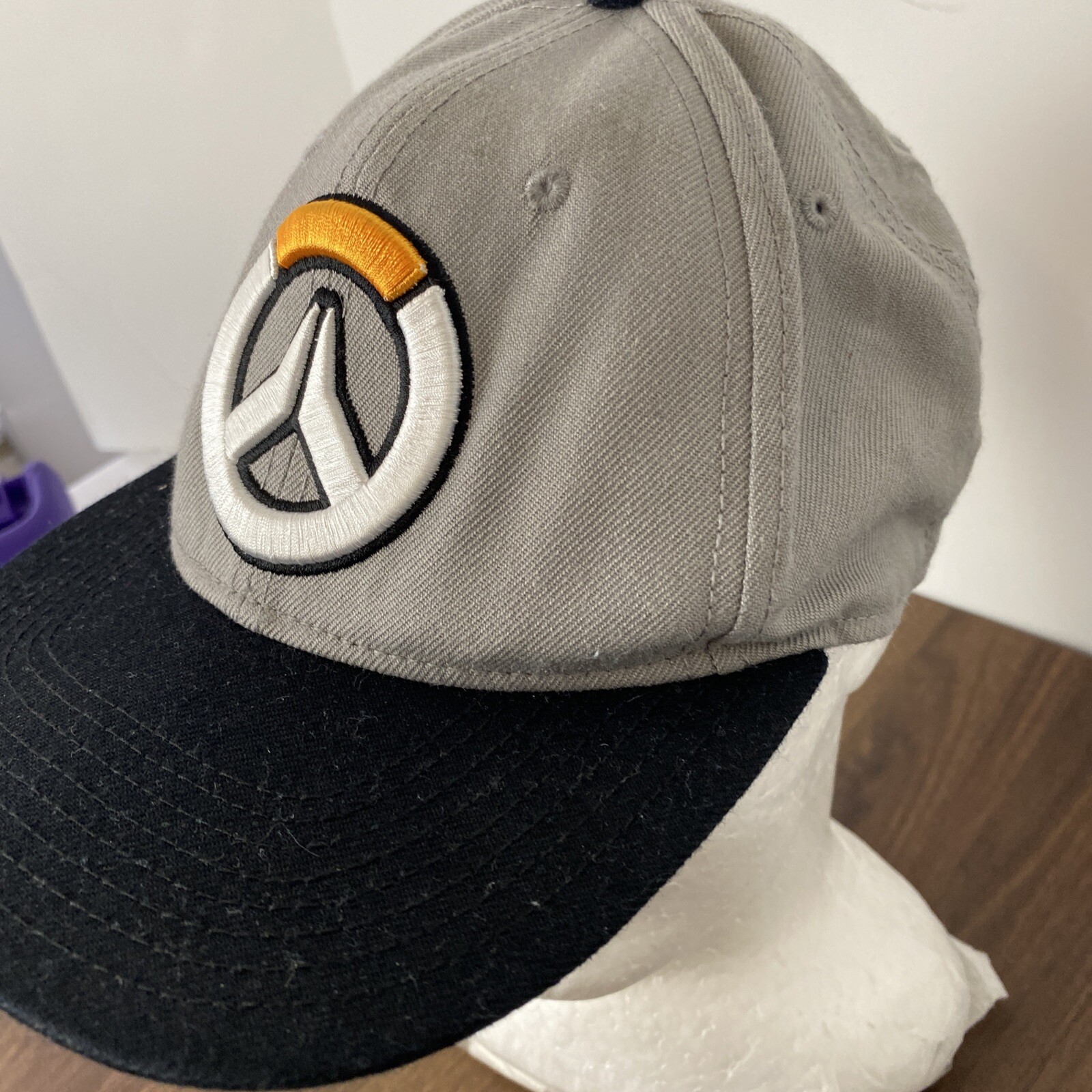 Overwatch Logo Snapback Hat Cap Gamer Blizzard Offici… - Gem