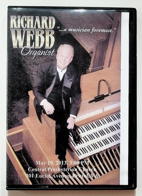 Richard Webb Organist Live Concert DVD Bristol VA 2013 | eBay