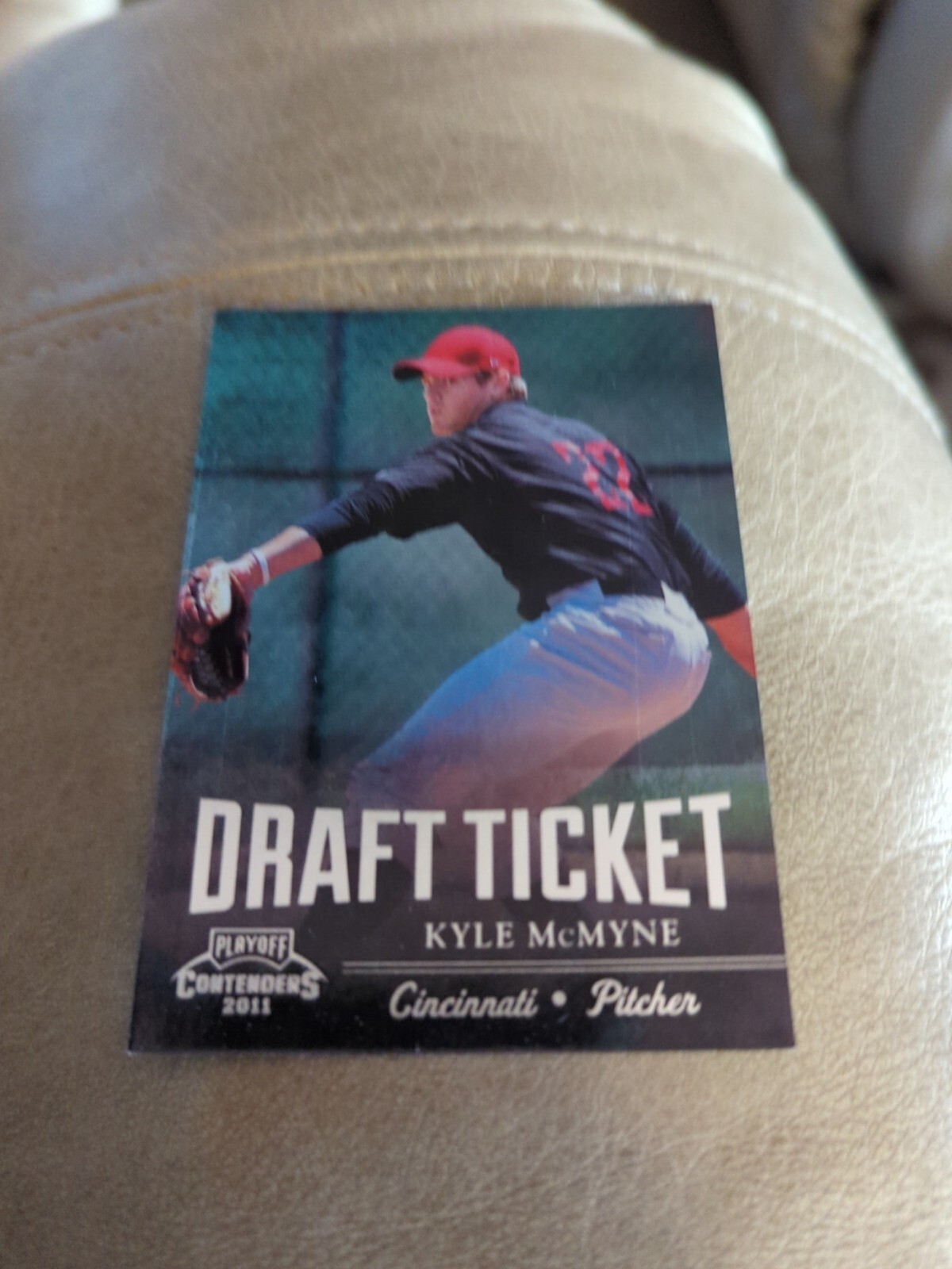 2011 Panini Contenders Kyle McMyne Crystal Collection Cracked Ice /299 ...