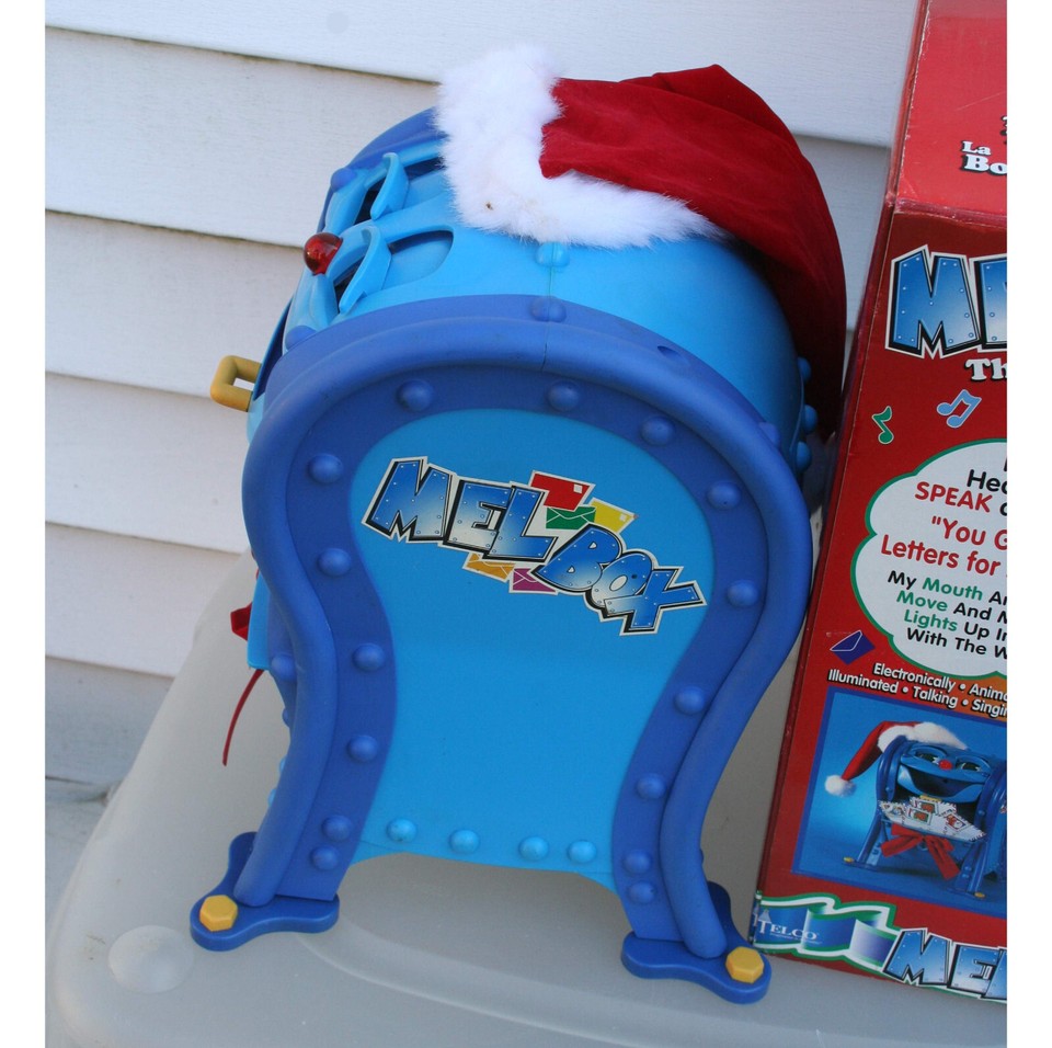 Vintage Telco MEL BOX The Talking Singing Christmas Mailbox Animated ...