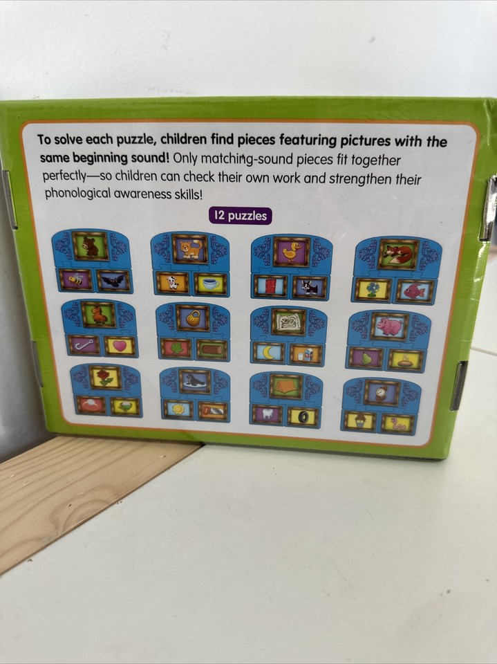 Lakeshore Phonological Awareness Learning Puzzles-Beginning Sounds | eBay