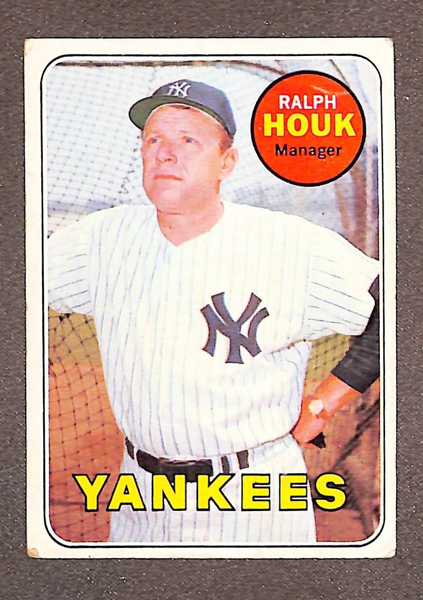 1969 Topps #447 Ralph Houk New York Yankees | eBay