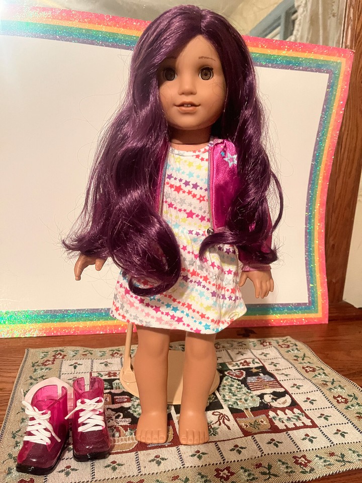 American Girl Doll Truly Me #86 & Nutcracker Sugar Plum Fairy Outfit ...