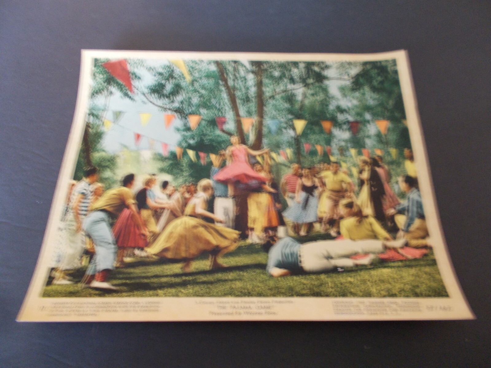 Carol Haney "The Pajama Game" 1957 8x10 Color Picture Movie Still Lobby ...