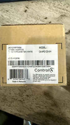 Control4 C4-APD120-C-WH Dimmer Adaptive Phase 120V White New ...