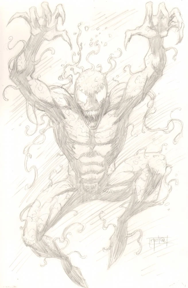Carnage Drawings In Pencil