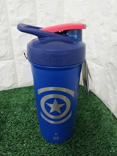 Nutrilite Amway Shaker SS Marvel Hero Elite 24 oz Protien Body key ...