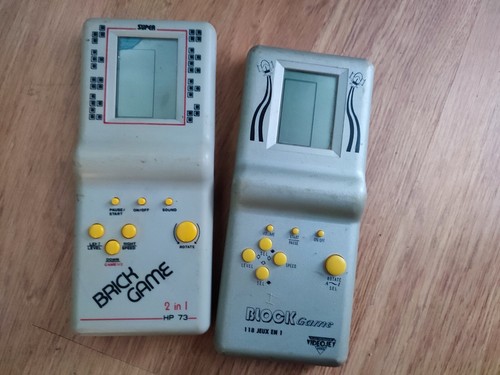 Lot x2 Consoles Portable Retro Brick Game - Jeu électronique vintage | eBay