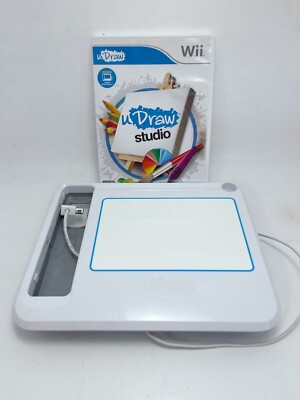 U Draw Studio Video Game With Drawing Pad For Nintendo Wii System | eBay