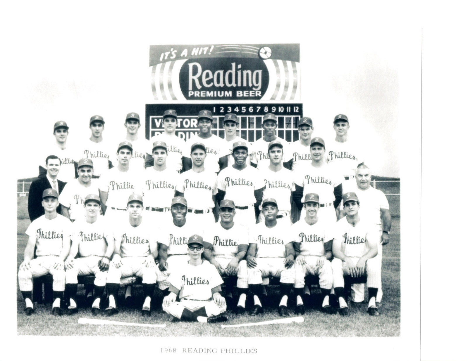 1968 READING PHILLIES 8X10 TEAM PHOTO BASEBALL PHILADELPHIA USA | eBay