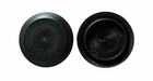2" 2.00 Inch Flush Mount Black Plastic Body and Sheet Metal Hole Plug ...