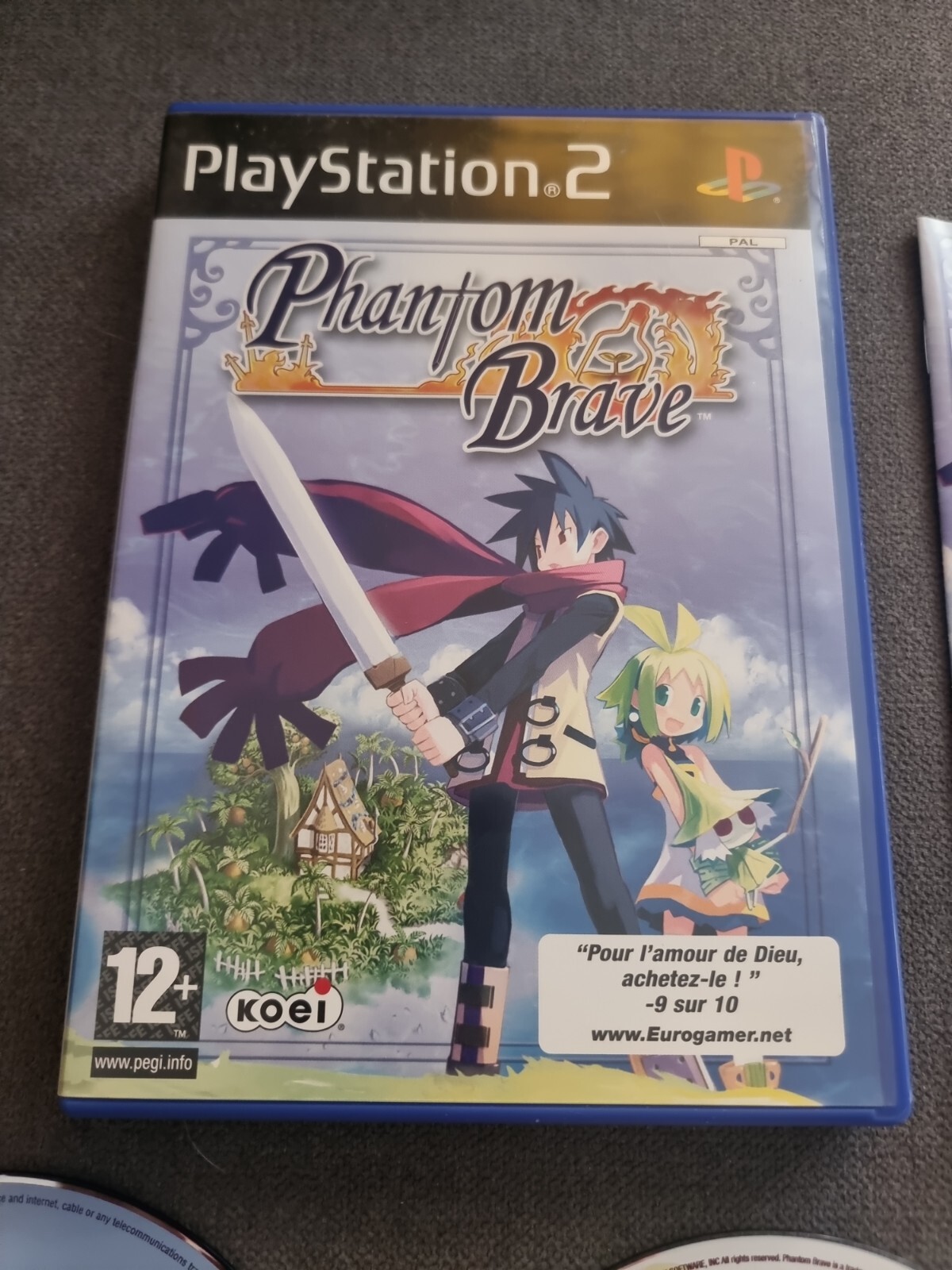Phantom Brave + OST Sony Playstation 2 PS2 Koei - Complet discs comme ...