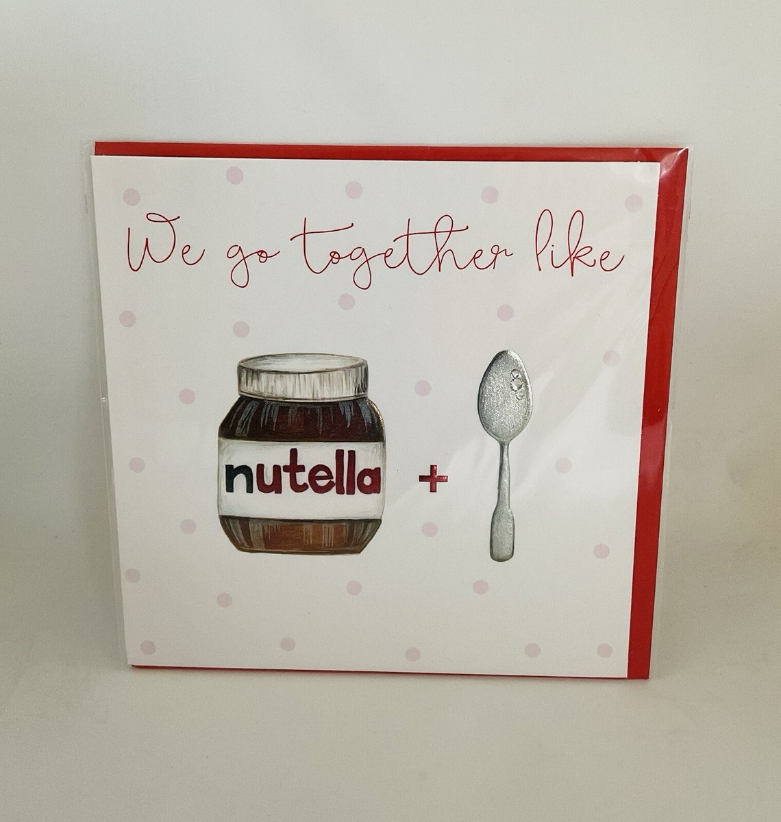 Nutella Birthday Card