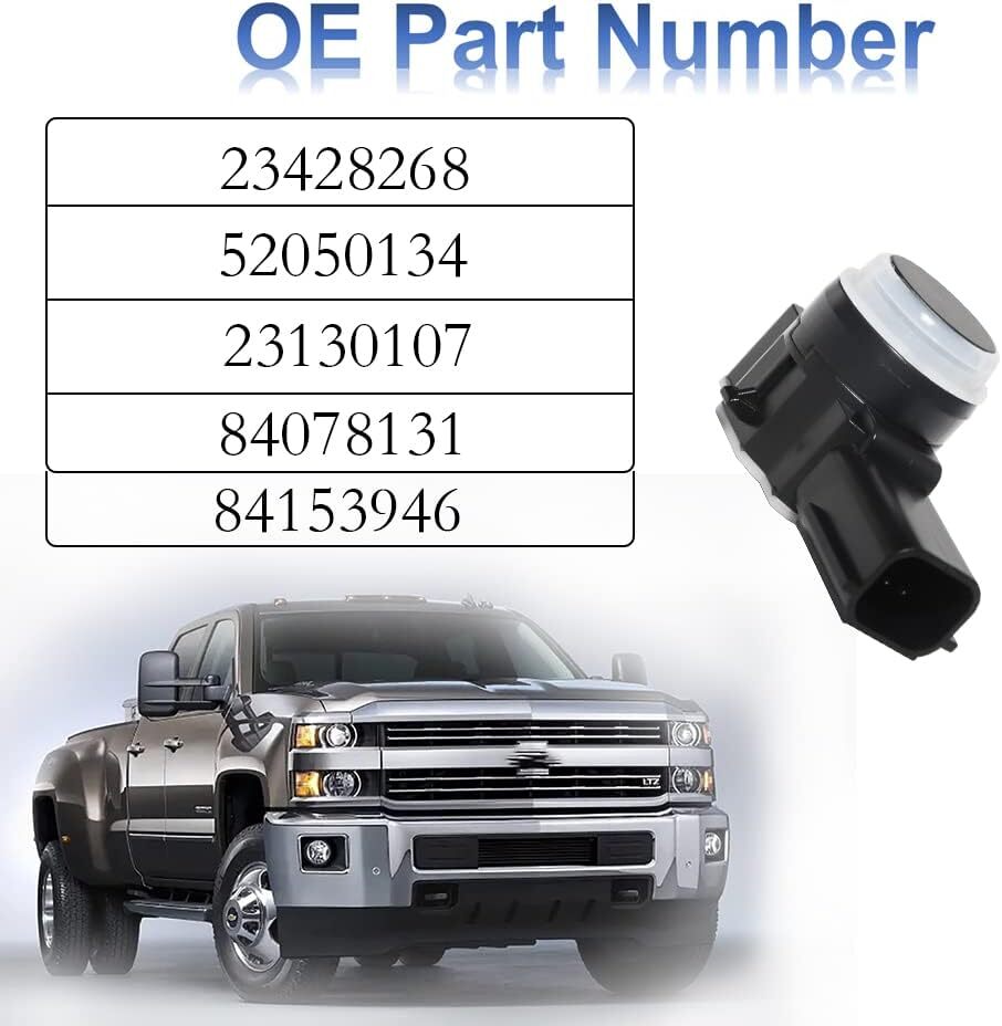 4Pcs Bumper PDC Parking Assist Backup Reverse Sensor for 23428268 ...