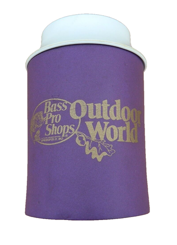 Vtg Bass Pro Shops 'Outdoor World' 1979 Igloo Kul Kups Cup/Foam Koozie ...
