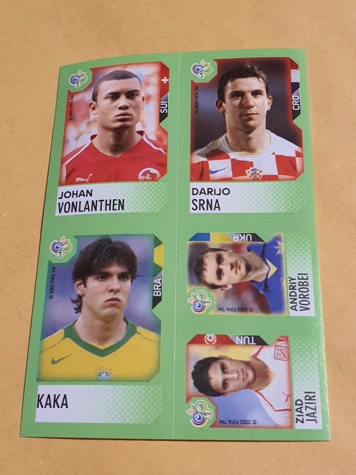 Rare mini sticker Kaka WC Germany 2006 PANINI #215 mint condition | eBay