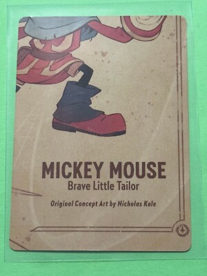 Disney Lorcana The First Chapter Mickey Mouse Brave Little Tailor Lower ...