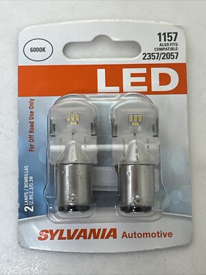 SYLVANIA - 1157 LED White Bulb - Bright LED Bulb (Contains 2 Bulbs) | eBay