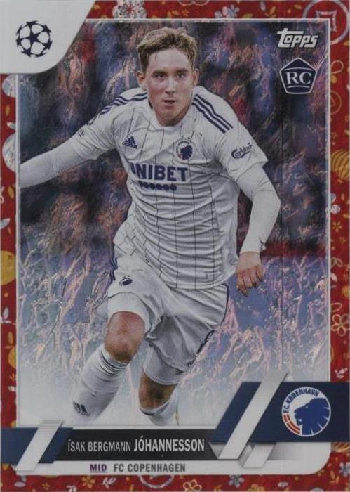 2022-23 Topps Jade Edition UEFA Club Competitions - Isak Bergmann ...