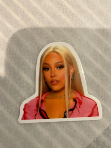 Music sticker small stickers scrapbooking rap doja cat rapper BLONDE ...