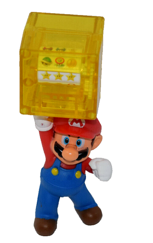 Mcdonalds Toy Super Mario Slot Machine Ornament Figure Nintendo Power ...
