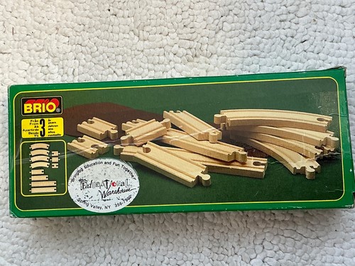 Vintage BRIO No.33336 11 Piece Track Expander Set. Made in Sweden. | eBay