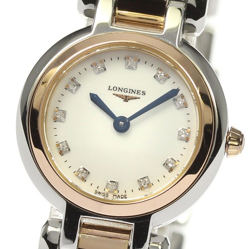 Longines LONGINES L8.109.5 Primarna 12P Diamond Quartz Women s Box with Card 80 | eBay
