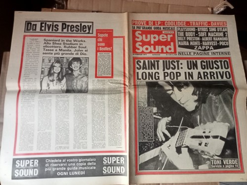 SUPER SOUND 26/2/1973 POCO - - BYRDS SING DYLAN- SOFT MACHINE 2 - ZAPPA ...